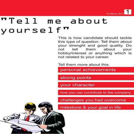 Tell me about yourself | PDF