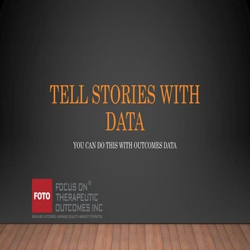 Tell Stories With Data | PPTX