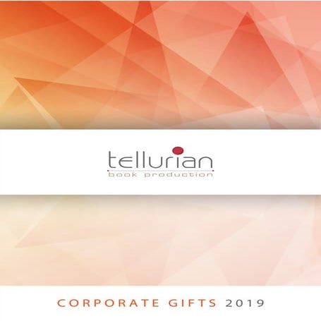 Tellurian | 2017 Diaries, Notebooks and Corporate Gift Items in UAE | PDF