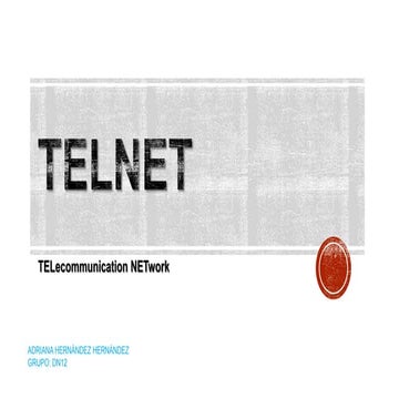 TELNET | PPTX