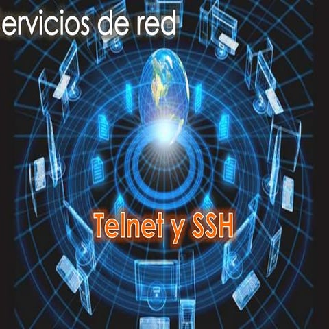 servicios de red telnet y SSH | PPTX