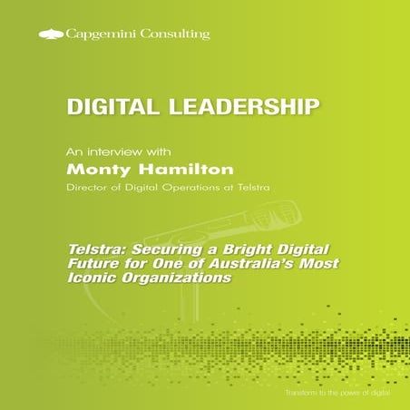 Telstra: Securing a Bright Digital Future for One of Australia’s Most ...