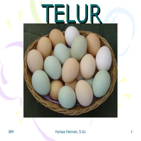 Telur | PPT