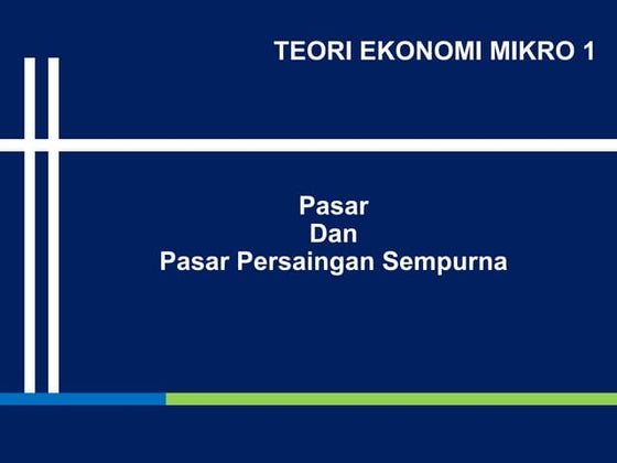 Pasar persaingan sempurna.ppt
