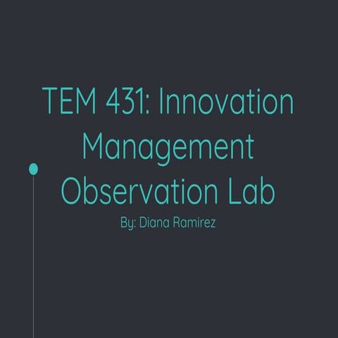 Tem431 Observation Lab | PPT