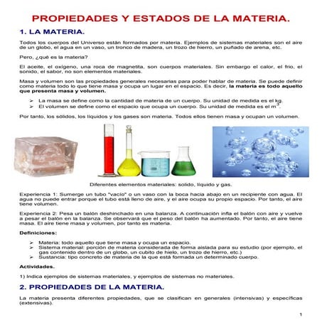 Tema 1-propiedades-y-estados-de-la-materia-alumnos | PDF