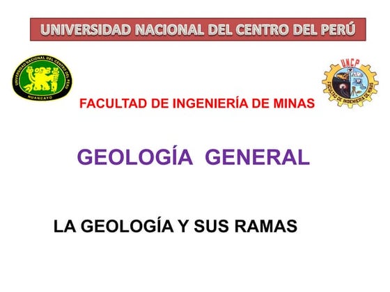 Presentación de Geología | PPT