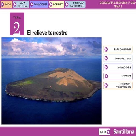 Tema 2 - El relieve terrestre | PPTX