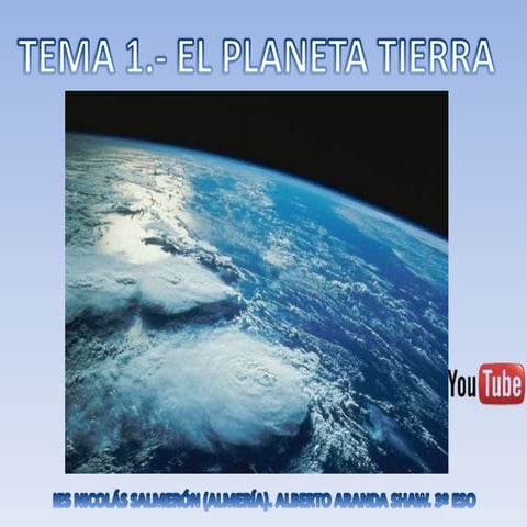 Tema 1. El Planeta Tierra | PPTX