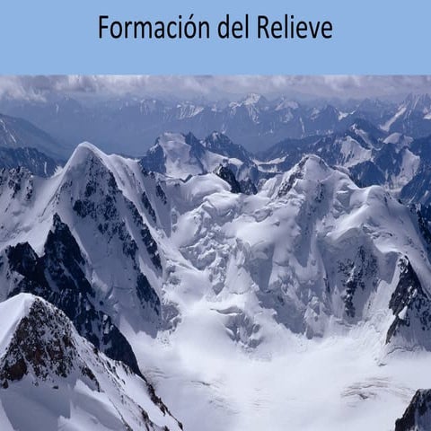 Tema 1. anexo formación del relieve | PPT