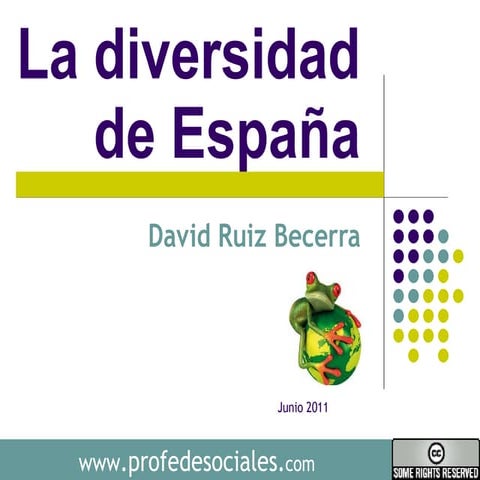 Tema 11. la diversidad de españa | PPT