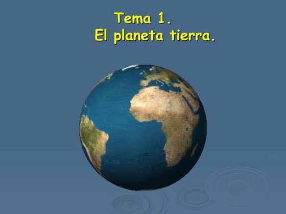 Geografa 3 Eso Unidad1 El Planeta Tierra Historia De La Tierra