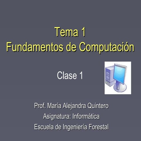 presentacion | PPT | Computing | Technology & Computing