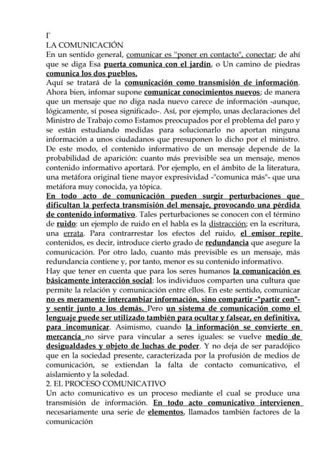 1 LA COMUNICACIÓN, ELEMENTOS DE LA COMUNICACIÓN.pptx | Technology & Computing