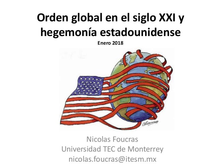 Poder, Orden global y Hegemonía estadounidense