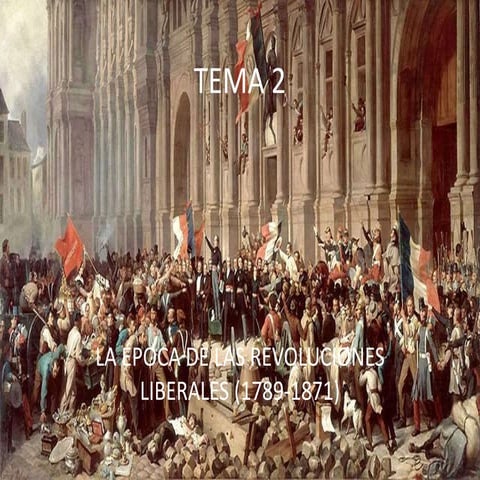 Tema 2: LAS REVOLUCIONES LIBERALES (1789-1871) | PPTX