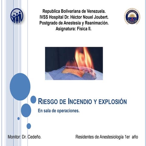 riesgo de Incendio y Explosionnnnnnnnnnn | PPTX