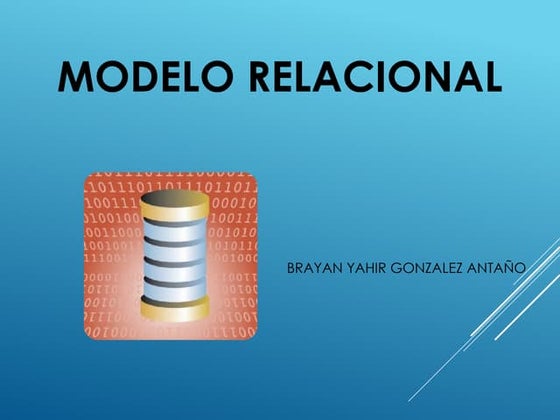 Modelo de Datos Relacional | PPT