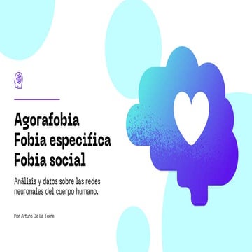 TIPOS DE FOBIA INFOGRAFIA EN EL SER HUMANO | PDF
