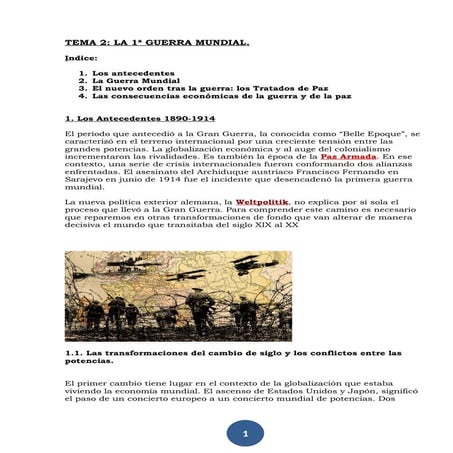 LA PRIMERA GUERRA MUNDIAL.ppt
