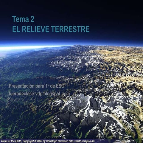 Tema 2 el relieve terrestre | PPSX