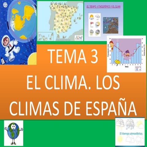 Tema 3: EL CLIMA | PPTX