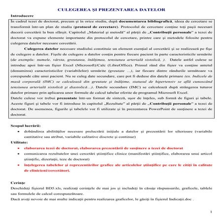 Tema 3 - Culegerea si Prezentarea Datelor.doc