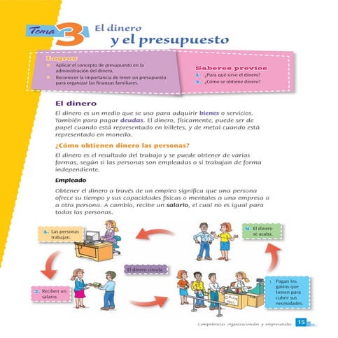 Tema 3 a el dinero y el presupuesto | PDF