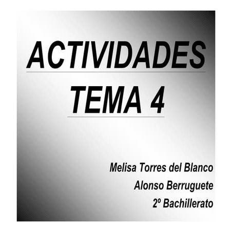 Tema4 | PDF