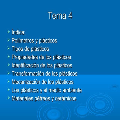 Materiales plasticos | PPT