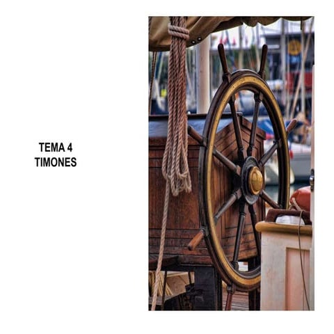 Tema 4. timones | PPTX
