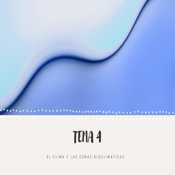 Tema 4 (3) elementos del clima | PPT