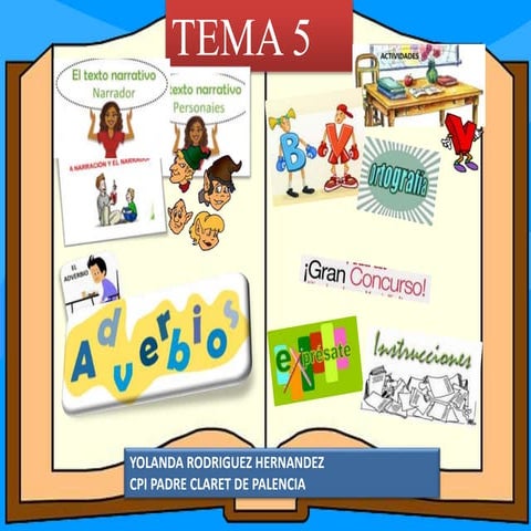 Tema 5 de lengua de 6º de primaria | PPTX