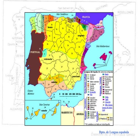 Dialectos del castellano | PPT