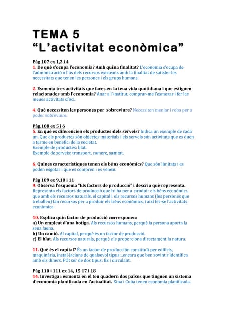 Tema 7 -activitats | PDF