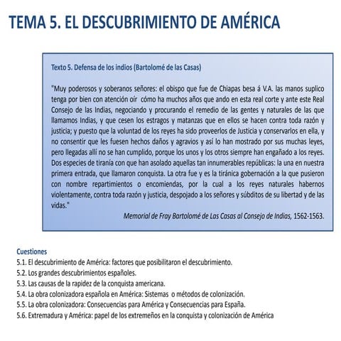 El Descubrimiento de América | PPTX