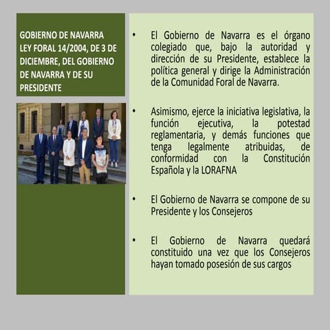Tema 5 - Gobierno de Navarra | PPTX