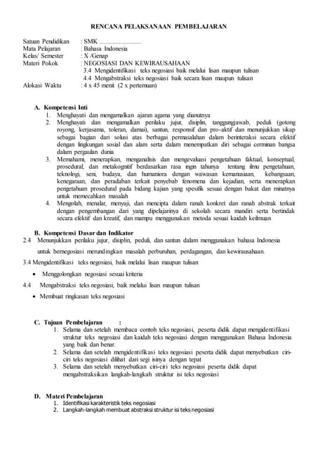 Modul Ajar Bahasa Indonesia - Menyimak Teks Negosiasi - Fase E.pdf