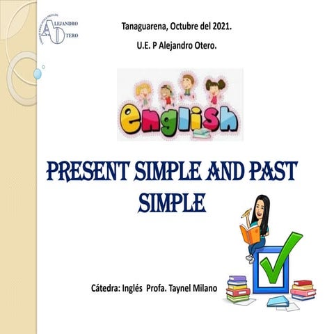 Present Simple and past simple clase de practica y vocabulario | PPT