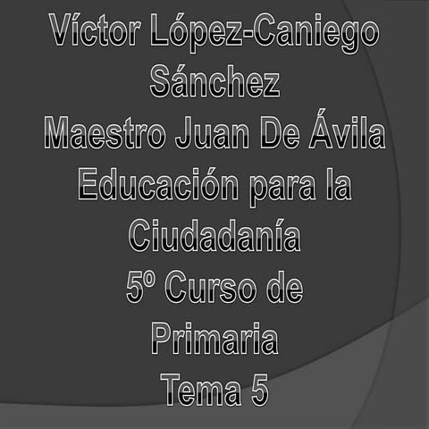 Tema 5: La familia. | PPT