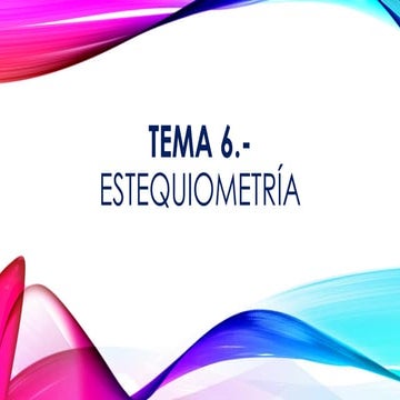 Estequiometria resueltos | PDF