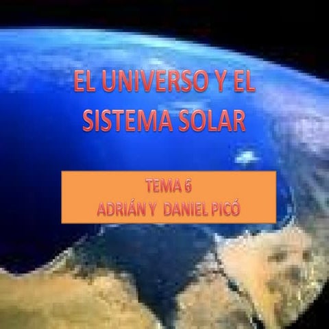 Power Tema 6 (5º) | PPT