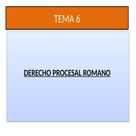 Comprehensive Overview of Roman Procedural Law and Civil Litigation ...