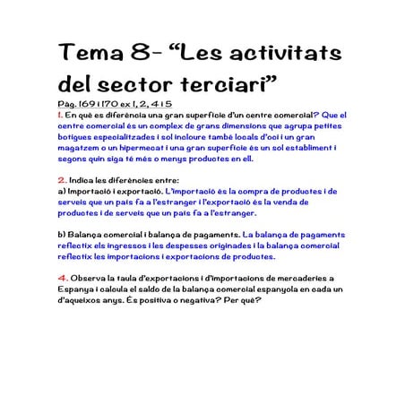 Tema 7 -activitats | PDF