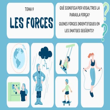 Tema 9. Les forces. PER A 2N DE LA ESO .. | PDF