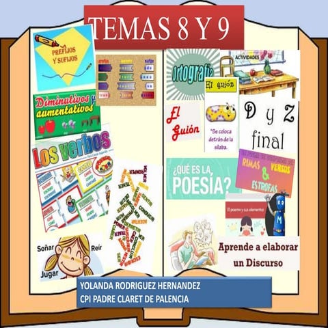 Tema 9 DE LENGUA 2 | PPTX | Poetry | Books and Literature