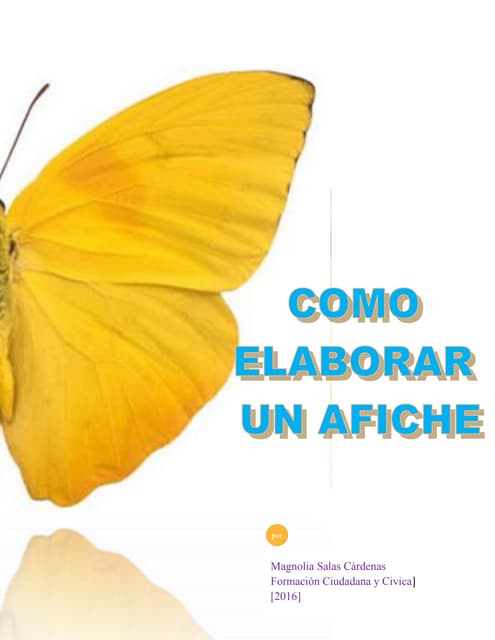 El afiche estructura e importancia | PDF