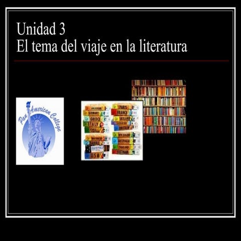 Tema del viaje | PPT