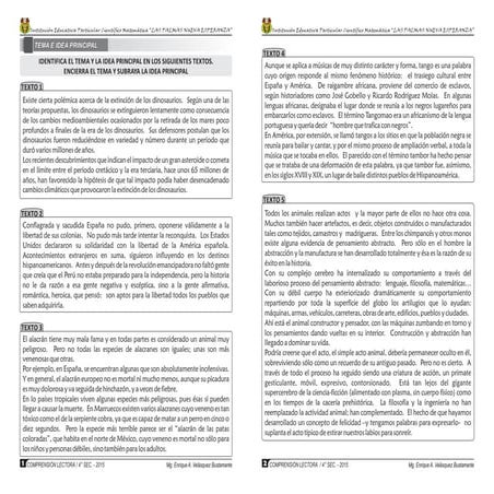 Tema, subtema e idea principal de un texto.pptx