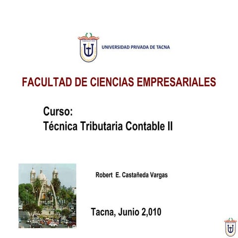 Tema los recursos publicos, los tributos y sus clases | PPT